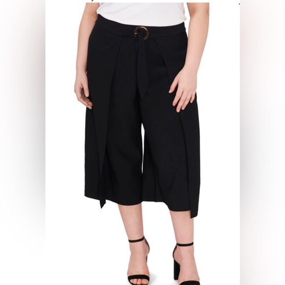 CeCe | Pants & Jumpsuits | Cece Wide Legs Pants Black Size 24w Nwt ...